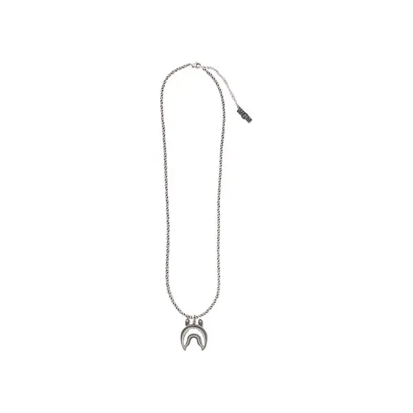 BAPE Shark Pendant Necklace - Silver