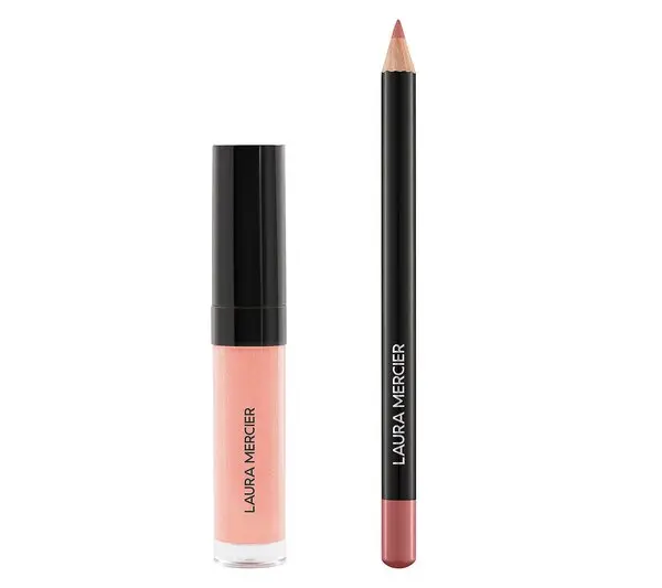 Laura Mercier Lip Glace & Cavier Lip Liner Set