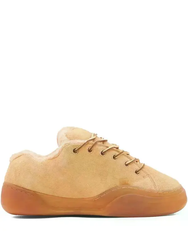 ERL Logo-debossed Sneakers - Neutrals