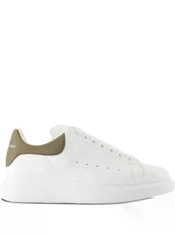 Alexander McQueen Leather Sneakers - White