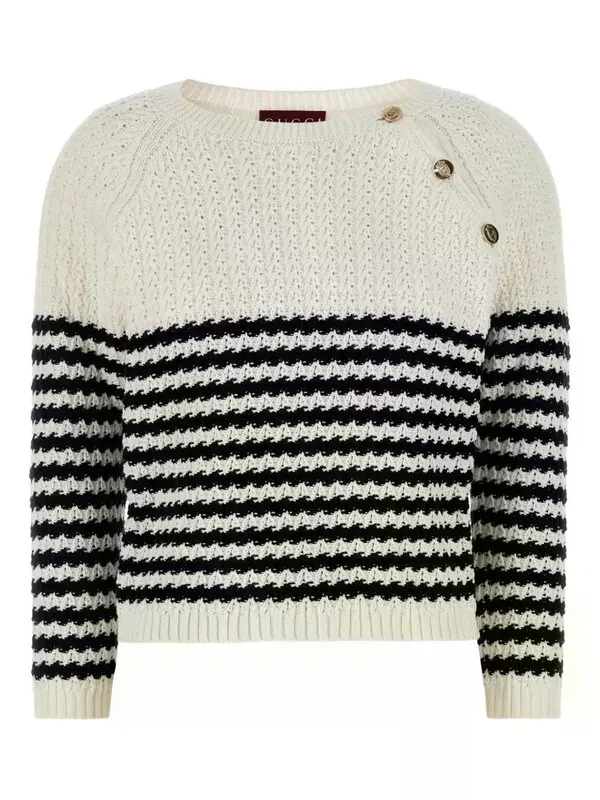 Gucci Cotton Jumper - White