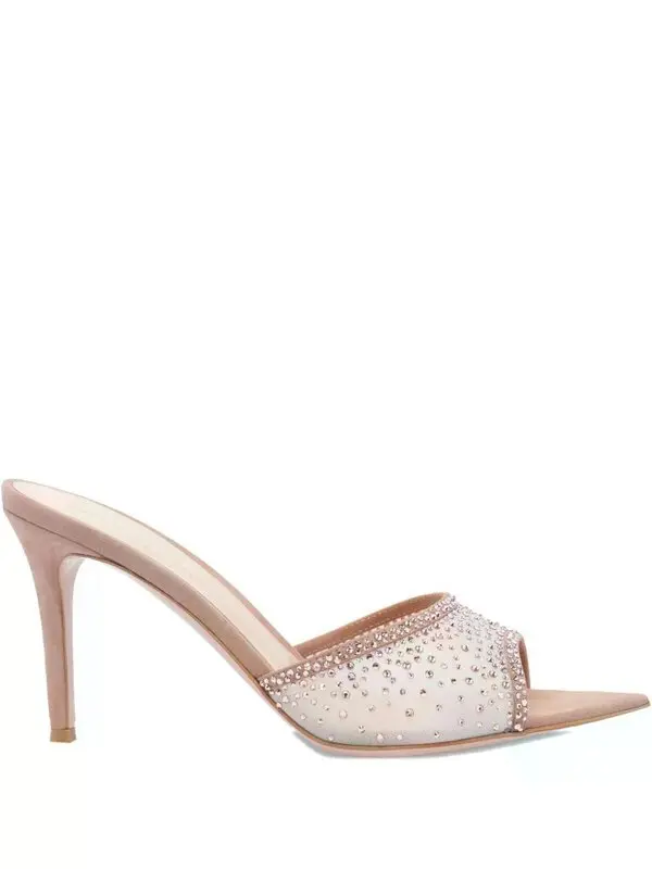 GIANVITO ROSSI 85mm Rania Sandals - Pink