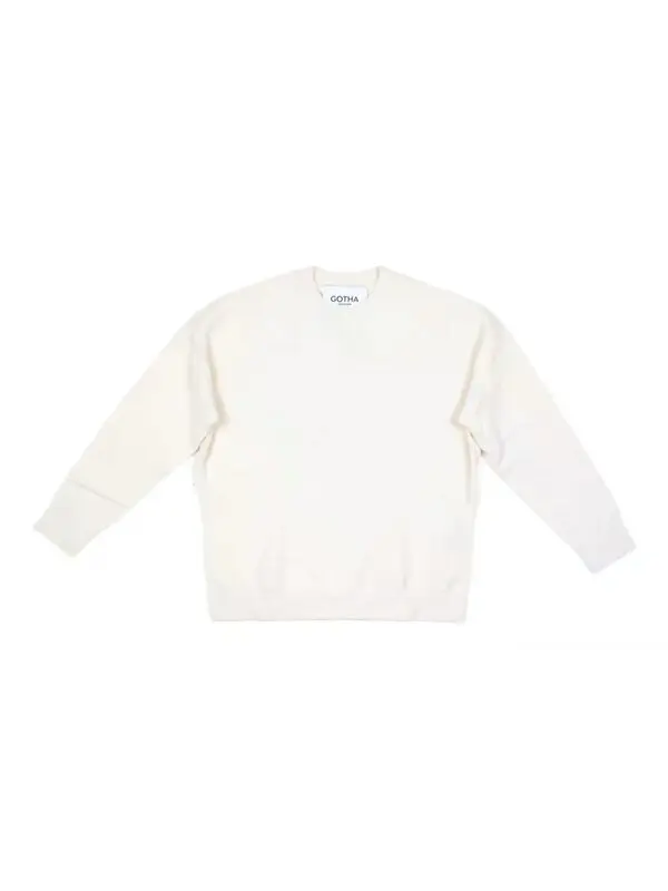 GOTHA Cashmere Sweater - White