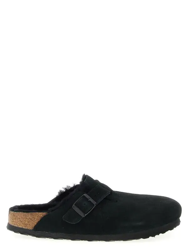 BIRKENSTOCK Boston Sabots - Black