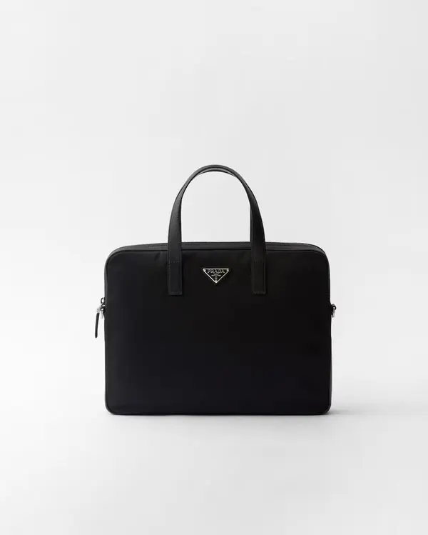 Prada Re-nylon And Saffiano Work Bag