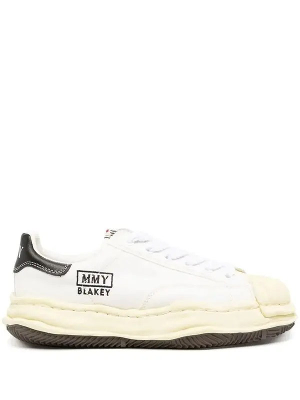 Mihara Yasuhiro Blakey Original Sole Low-top Sneakers - White