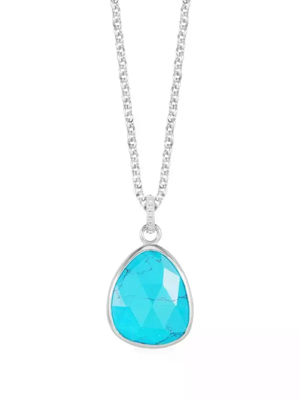 DOWER AND HALL Pebble Pendant Necklace