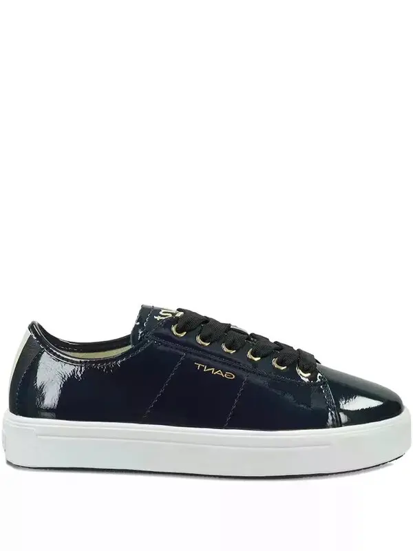 Gant Patent Leather Lace-up Sneakers
