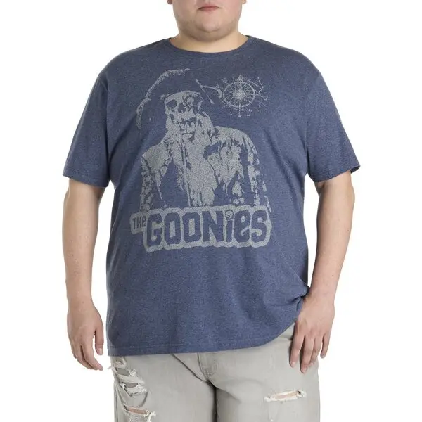 TRUE NATION BY DXL Big & Tall Goonies Skeleton Graphic Tee