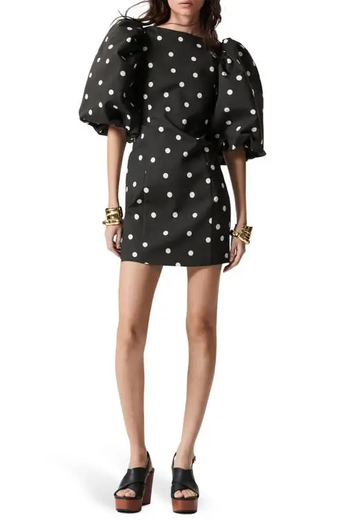 & Other Stories Polka Dot Mini Dress