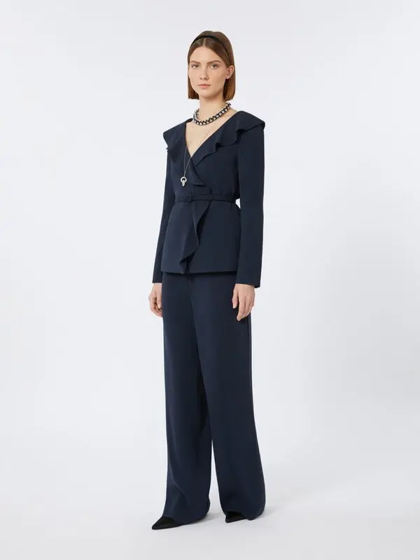 Max Mara Cady Jacket With Ruffle