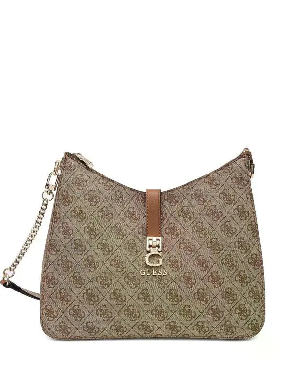 Guess Zamira Monogram-patterned Shoulder Bag