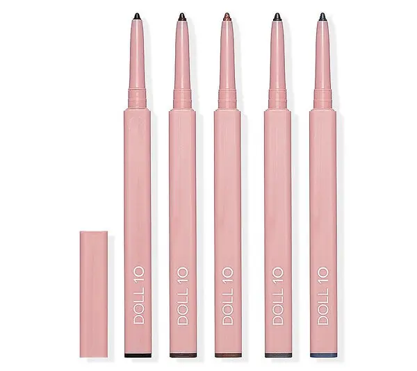 DOLL 10 Doll Pro Precision Automatic 5 Piece Square Eyeliner Coll - One-color