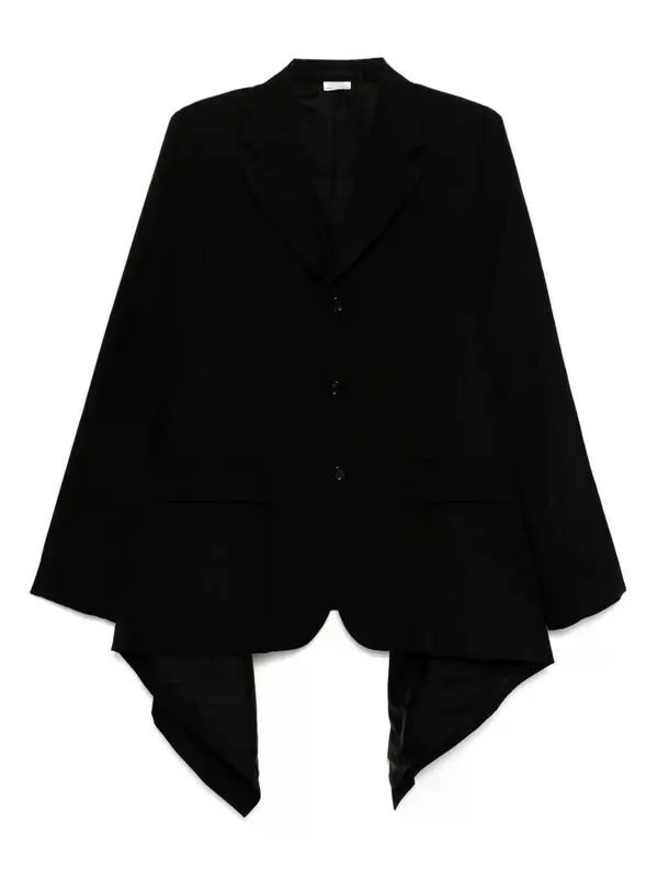 Comme Des Garçons Asymmetrical Hem Blazer