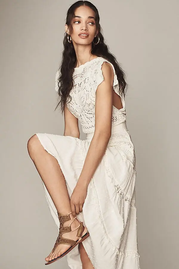 MEHER KAKALIA Queen Clio Gladiator Thong Sandals