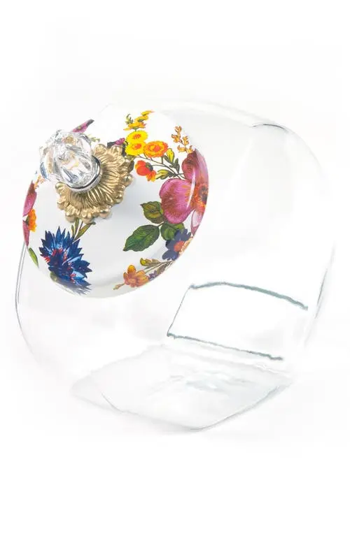 MACKENZIE-CHILDS Cookie Jar With Flower Market Lid