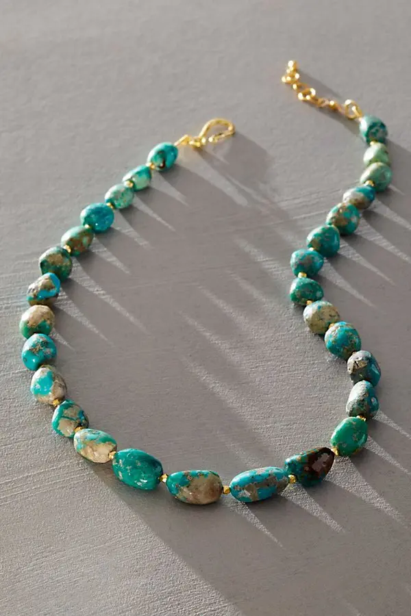 ROBINDIRA UNSWORTH Beaded Peruvian Necklace - Peruvian Opal