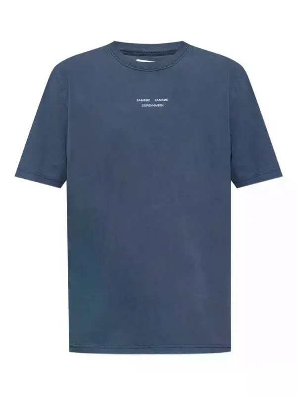 SAMSOE SAMSOE Logo-print T-shirt