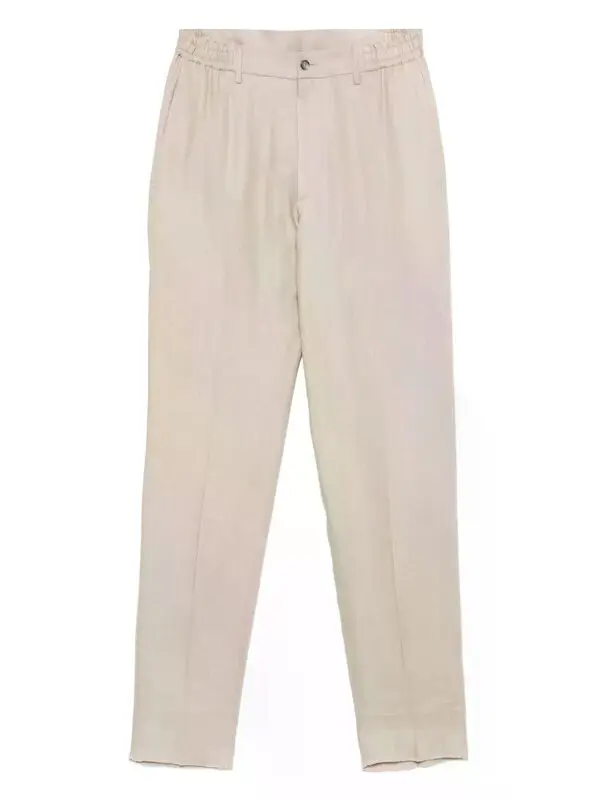 Tagliatore Cotton Trousers - Neutrals