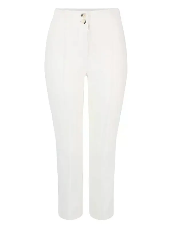 Veronica Beard Kean High-waisted Trousers - White