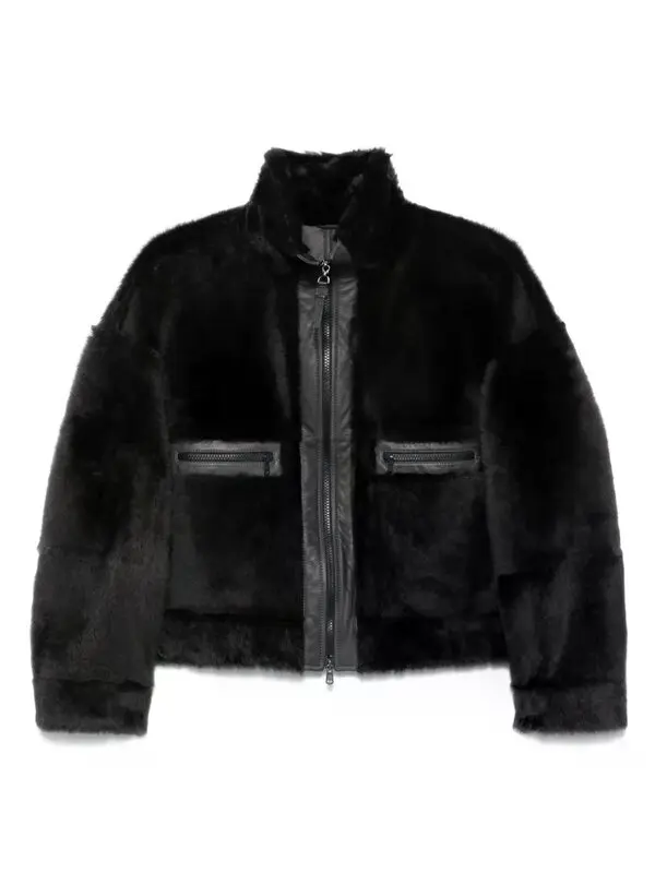 Brunello Cucinelli Shearling Jacket - Grey