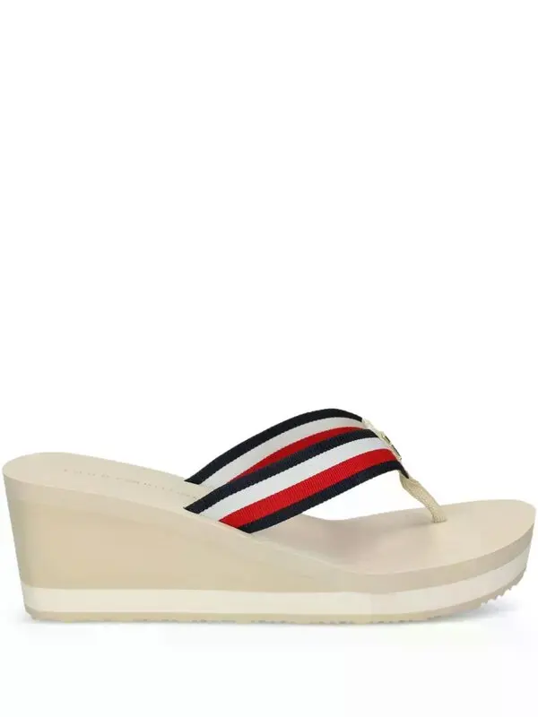 Tommy Hilfiger 68mm Corporate Wedge Platform Sandals