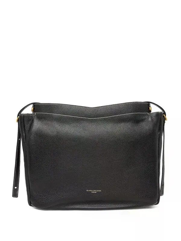 GIANNI CHIARINI Ottavia Textured-leather Shoulder Bag