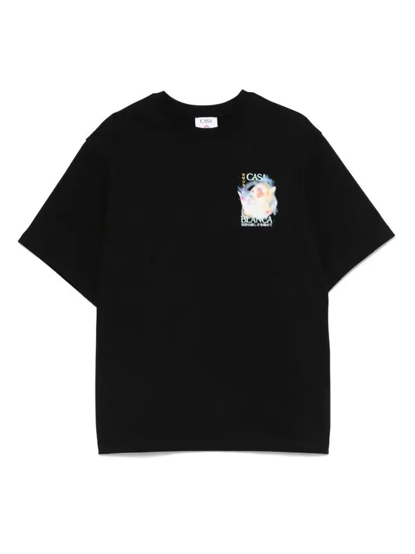 Casablanca Galactic Connection T-shirt - Black