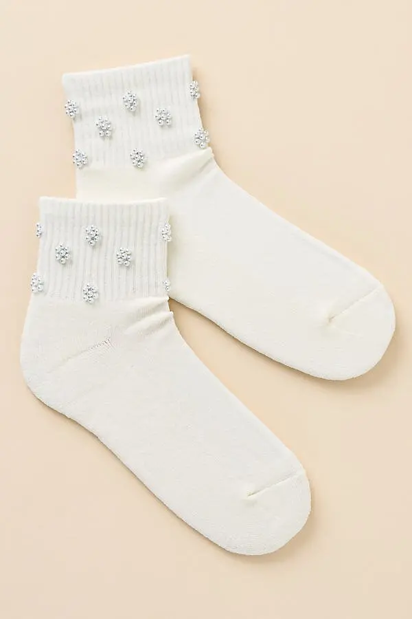 Anthropologie Deco Socks
