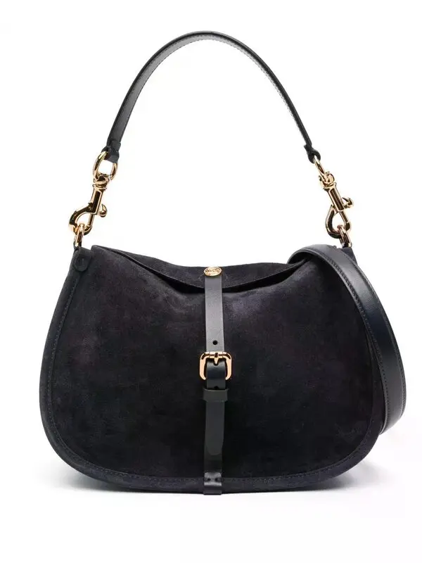 Etro Suede Crossbody Bag - Blue