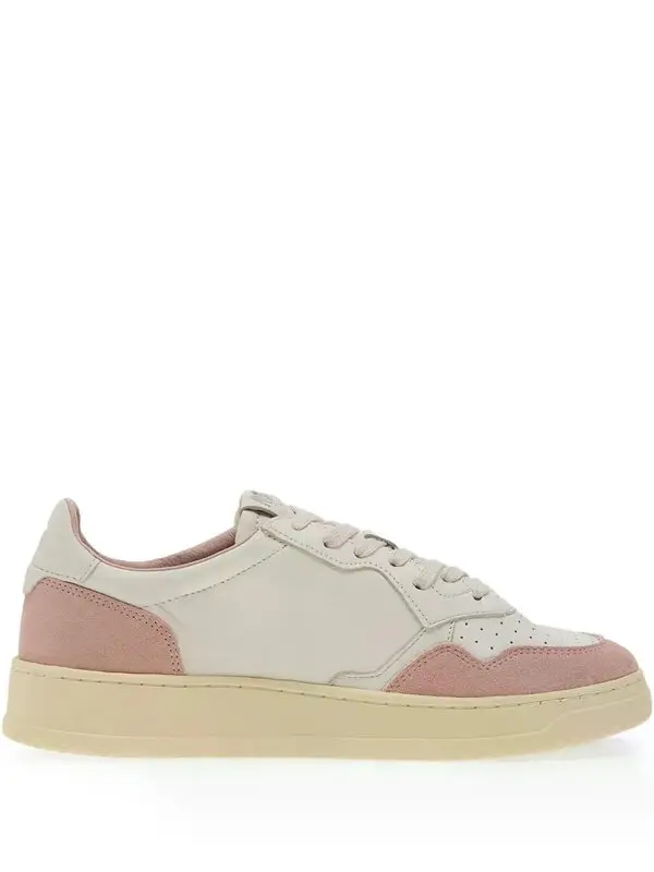AUTRY Medalist Low Panelled Sneakers - White