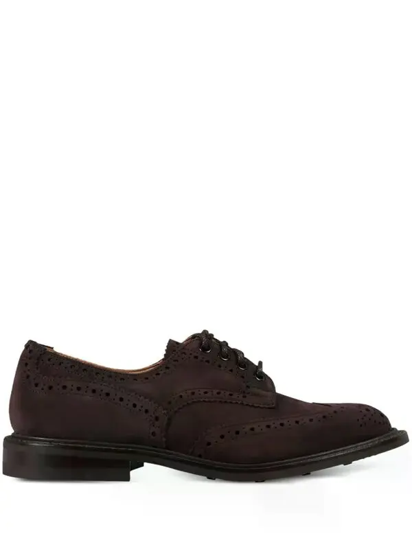 TRICKER'S Bourton Suede Brogues - Brown