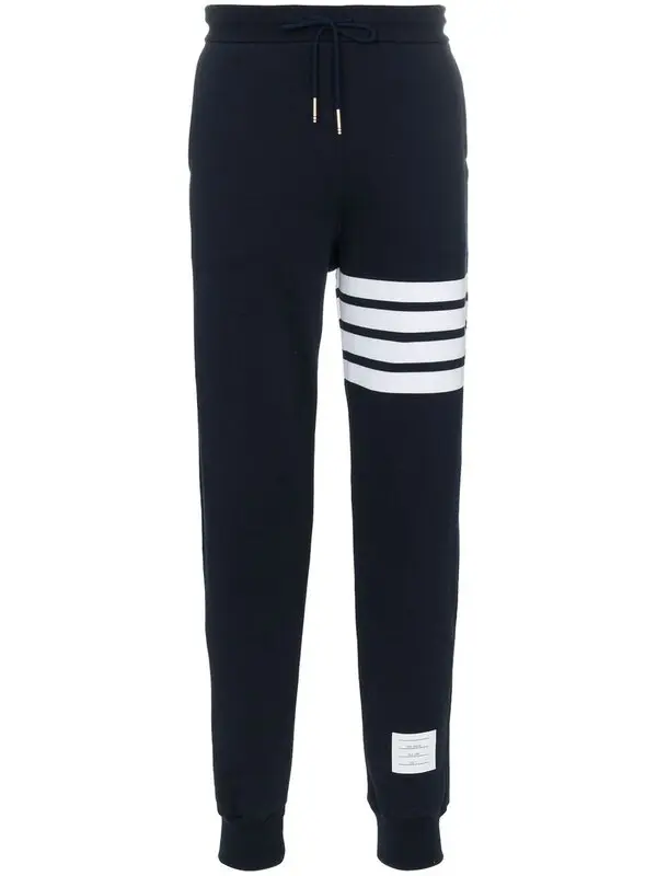 Thom Browne 4-bar Cotton Sweatpants - Blue