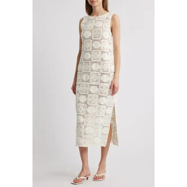 Rails Calla Crochet Midi Dress