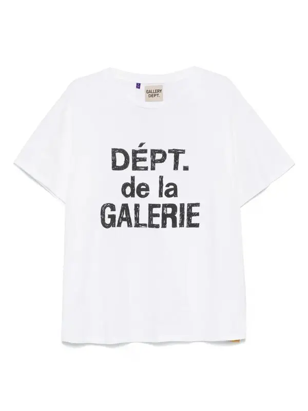 GALLERY DEPT. Dept De La Galerie T-shirt - White