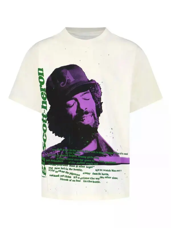 AWAKE NY Gil Scott-heron Icon Graphic-print T-shirt