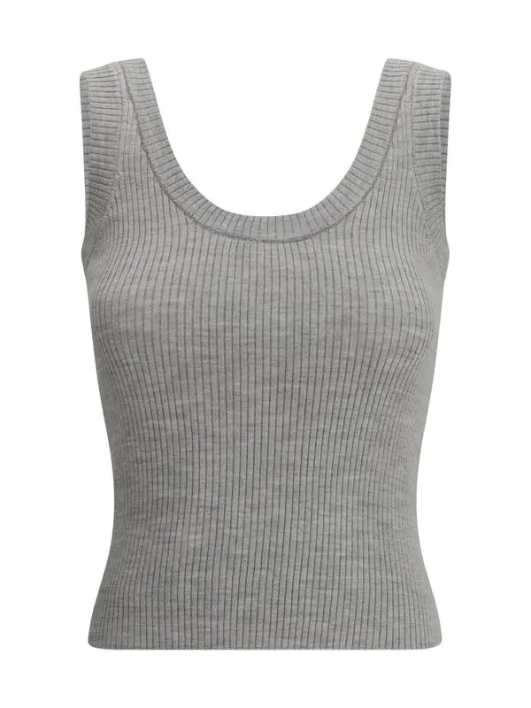 Brunello Cucinelli Ribbed Tank Top