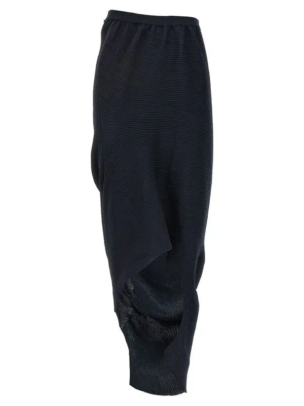 Issey Miyake Aerate Pleated Skirt - Blue
