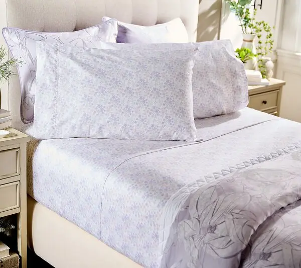 NORTHERN NIGHTS As Is 400tc Pima Cotton Sheet Set- King