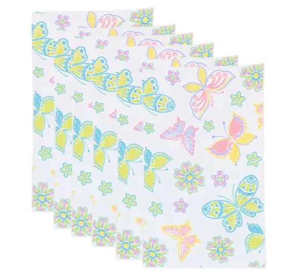 TEMP-TATIONS As Is Set Of 15' X 25' Micorfibertowel