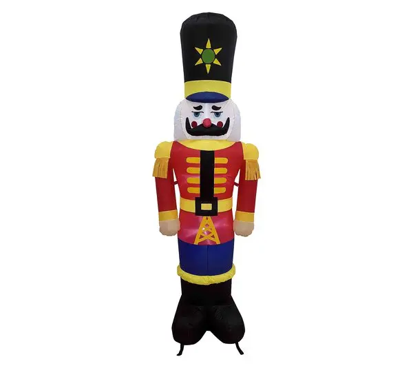NORTHLIGHT Prelit Nutcracker Yard Christmas Dec Oration 6.25