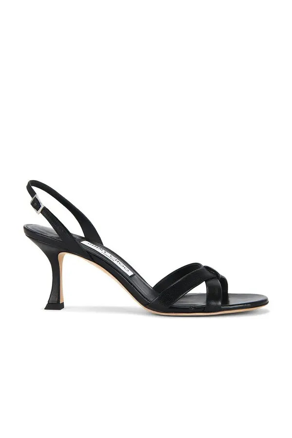 JIMMY CHOO Elsy 70 Sandal - Black