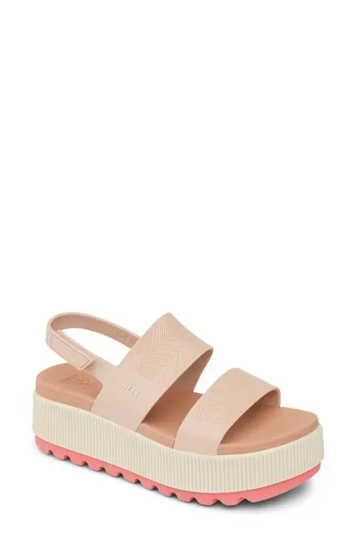 Reef Water Vista Platform Slingback Sandal - Sunset Coral