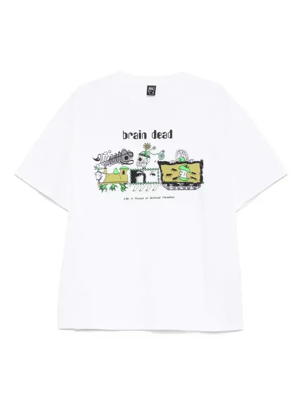 BRAIN DEAD Artificial Paradise T-shirt
