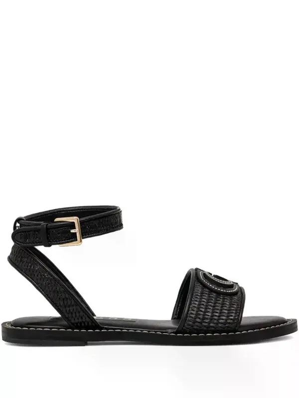 Guess Woven-strap Flat Sandals
