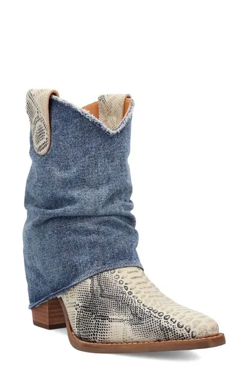 DINGO Western Boot - Blue