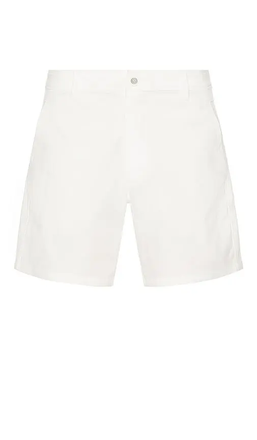 RHONE 7 Nomad Tech Chino Short - White Onyx