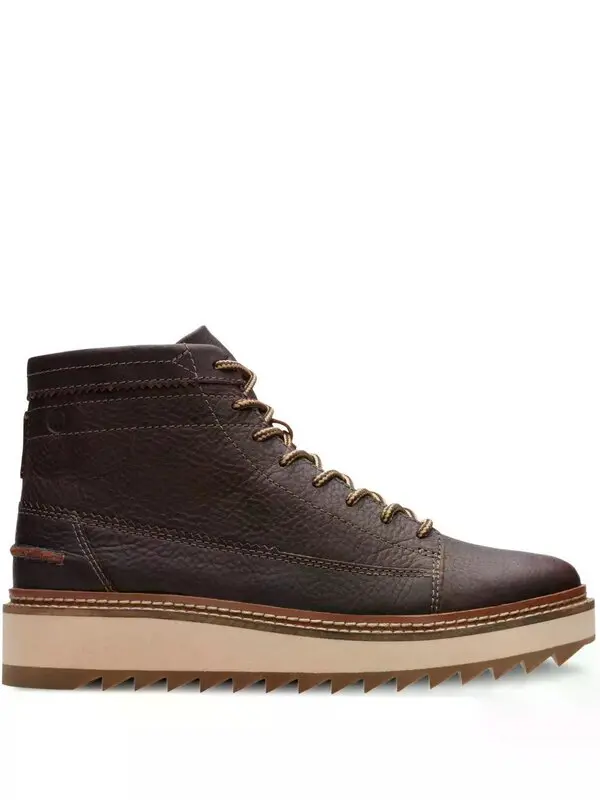 Clarks Clarkhill Hi Dark Boots