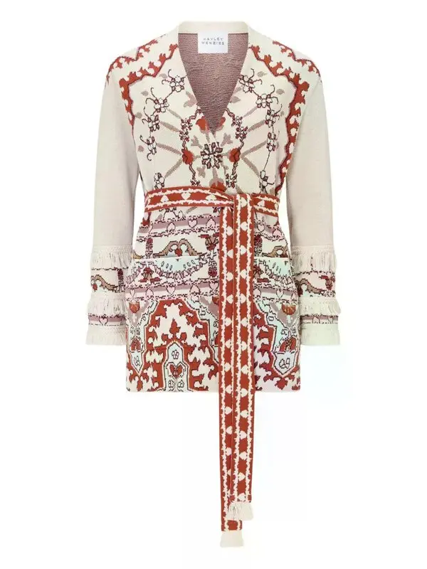 HAYLEY MENZIES Dylan Patterned Cardigan