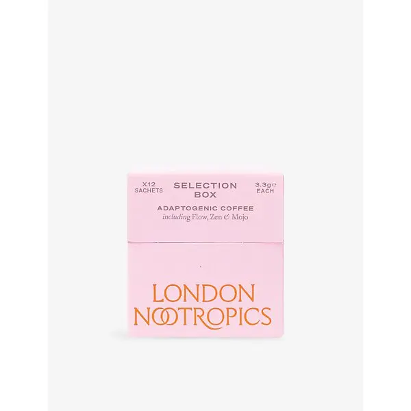 LONDON NOOTROPICS Adaptogenic Coffee Selection Box 12 Sachets 72g